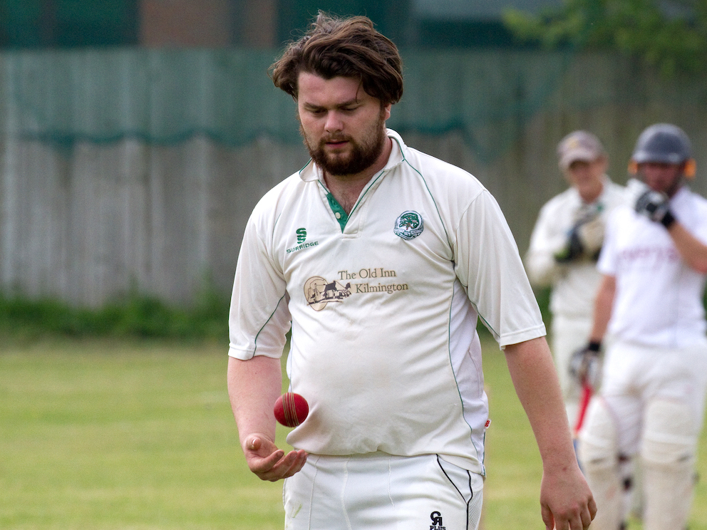 Fuzzard (pictured) features with bat and ball for Kilmington in win ...