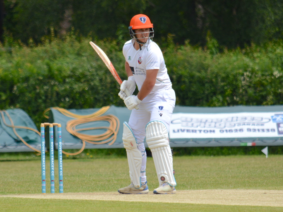 Beaufort (pictured) on 83 not out when Sidmouth clinch eight-wicket win ...