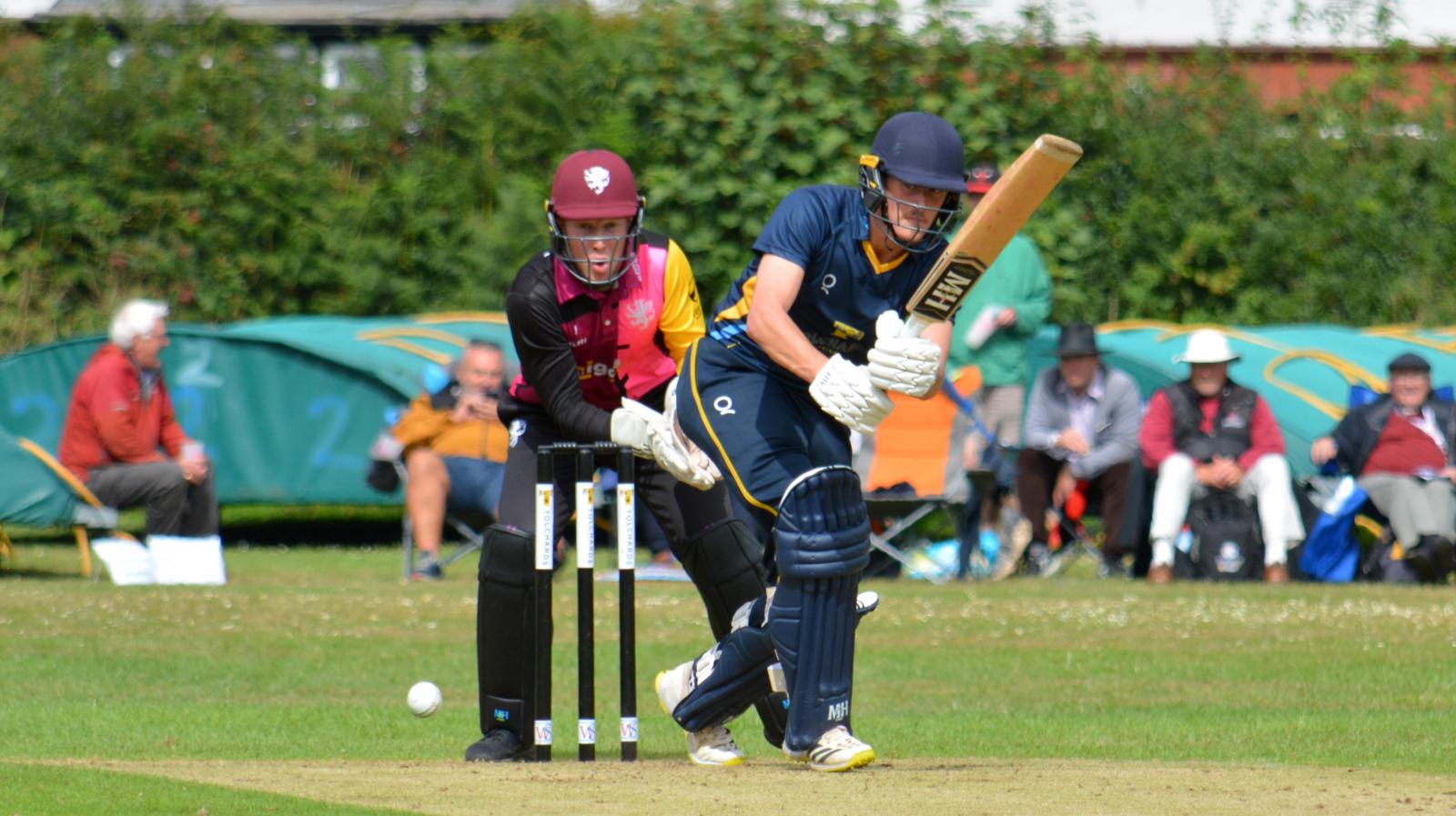 Hamilton (pictured) returns to Devon fold with unbeaten ton against ...