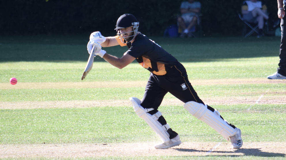 Chappell (pictured) takes yet another ton off Sandford as Bradninch ...
