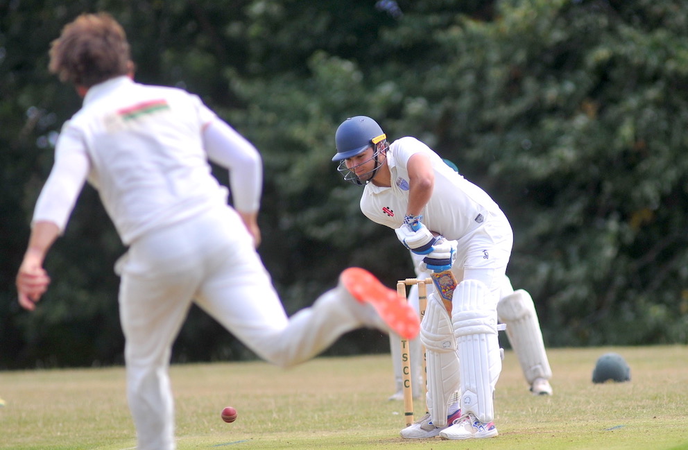 Beaumont (pictured) bats South Devon out of trouble against Teignmouth ...